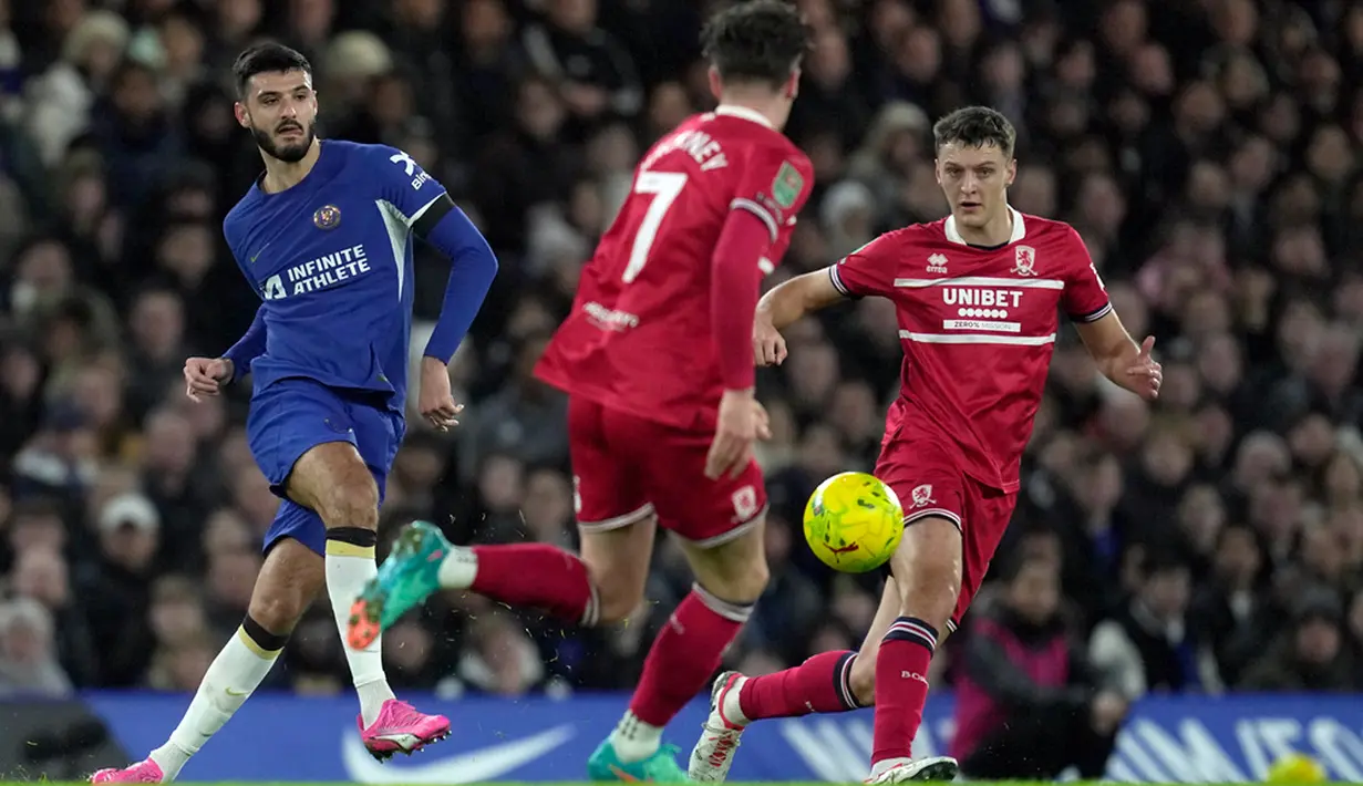 Lumat Middlesbrough, Chelsea Melaju ke Final Carabao Cup - Foto ...