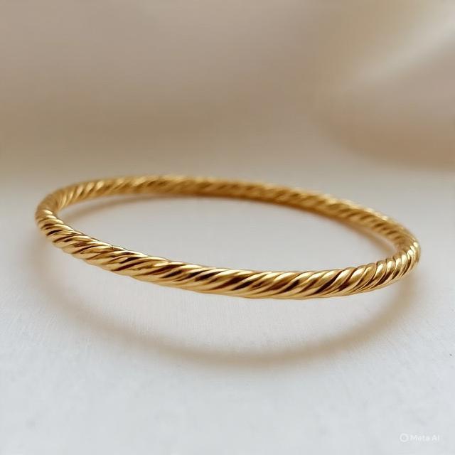 7 Tren Model Gelang Sekarang Bangle Emas 4 Gram, Fashion Modern ...