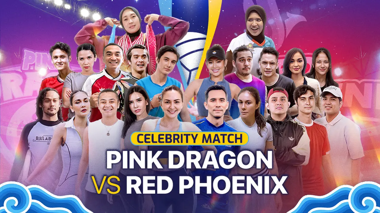 Saksikan Keseruan Fun Volleyball Celebrity Match di SCTV dan Vidio