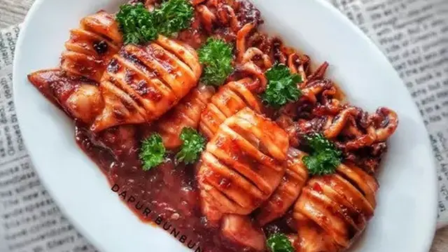 3 Resep Cumi Bakar, Cocok Disantap Bersama Keluarga - Lifestyle ...