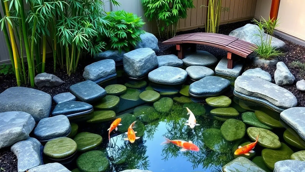 7 Inspirasi Desain Kolam Ikan Estetik untuk Rumah Anda, Menambah ...