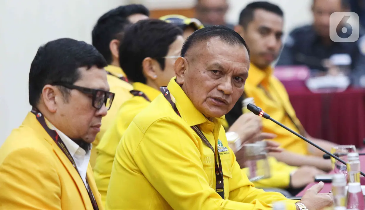 Diwakili Sekjen, Partai Golkar Serahkan Nama Bacaleg ke KPU - Foto Liputan6.com