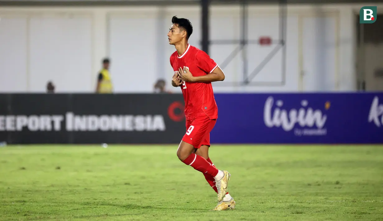 Foto: Laga Perdana Malik Risaldi Bersama Timnas Indonesia saat Laga Uji ...