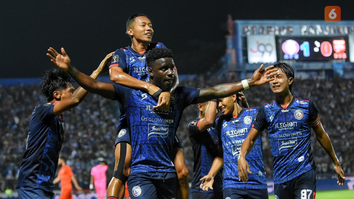 Menang Agregat 1-0, Arema FC Juara Piala Presiden 2022 - Jatim Liputan6.com