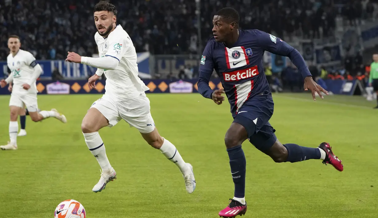 Dijegal Marseille, PSG Terhenti di Babak 16 Besar Piala Prancis 2022-2023 - Foto Liputan6.com