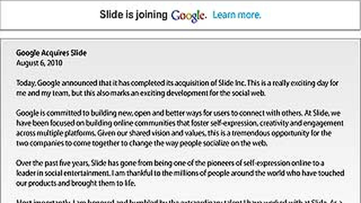 Jejaring Slide Kini Milik Google - Tekno Liputan6.com