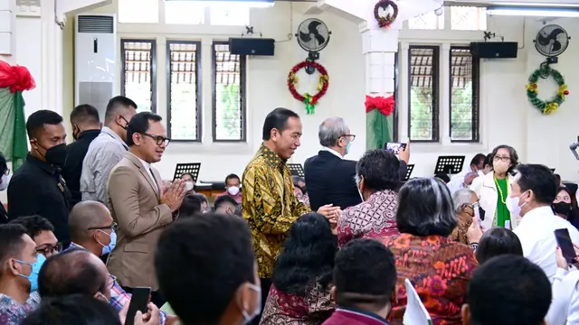 Romo Paulus: Kedatangan Jokowi ke Gereja Katedral Bogor Jadi Hadiah Luar Biasa - News Liputan6.com