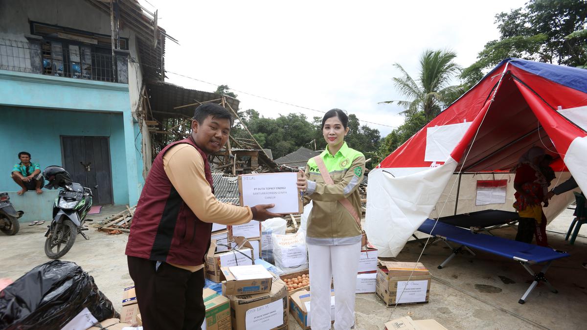Novita Emilda Kunjungi Korban Gempa Cianjur, Sedih Banyak Rumah yang ...