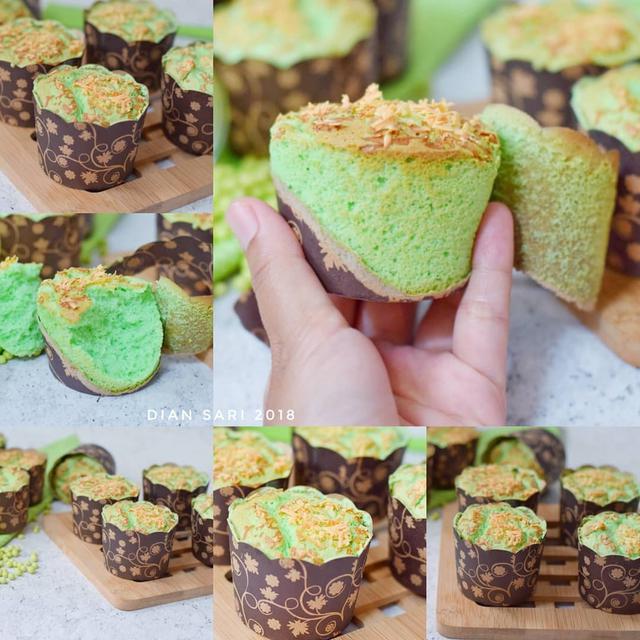 Resep Chiffon Pandan Putih Telur Cup - Food Fimela.com