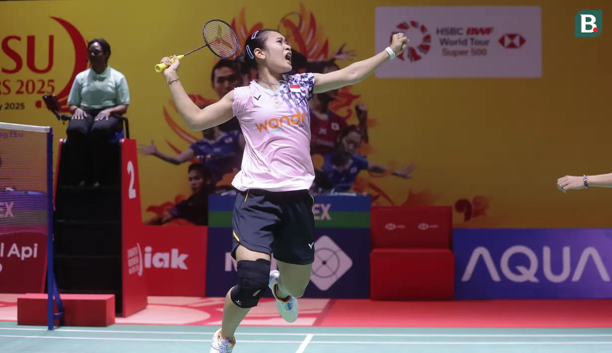 Foto: Tumbangkan Mairs Bersaudara dari Inggris, Rinov/Lisa Tembus ...
