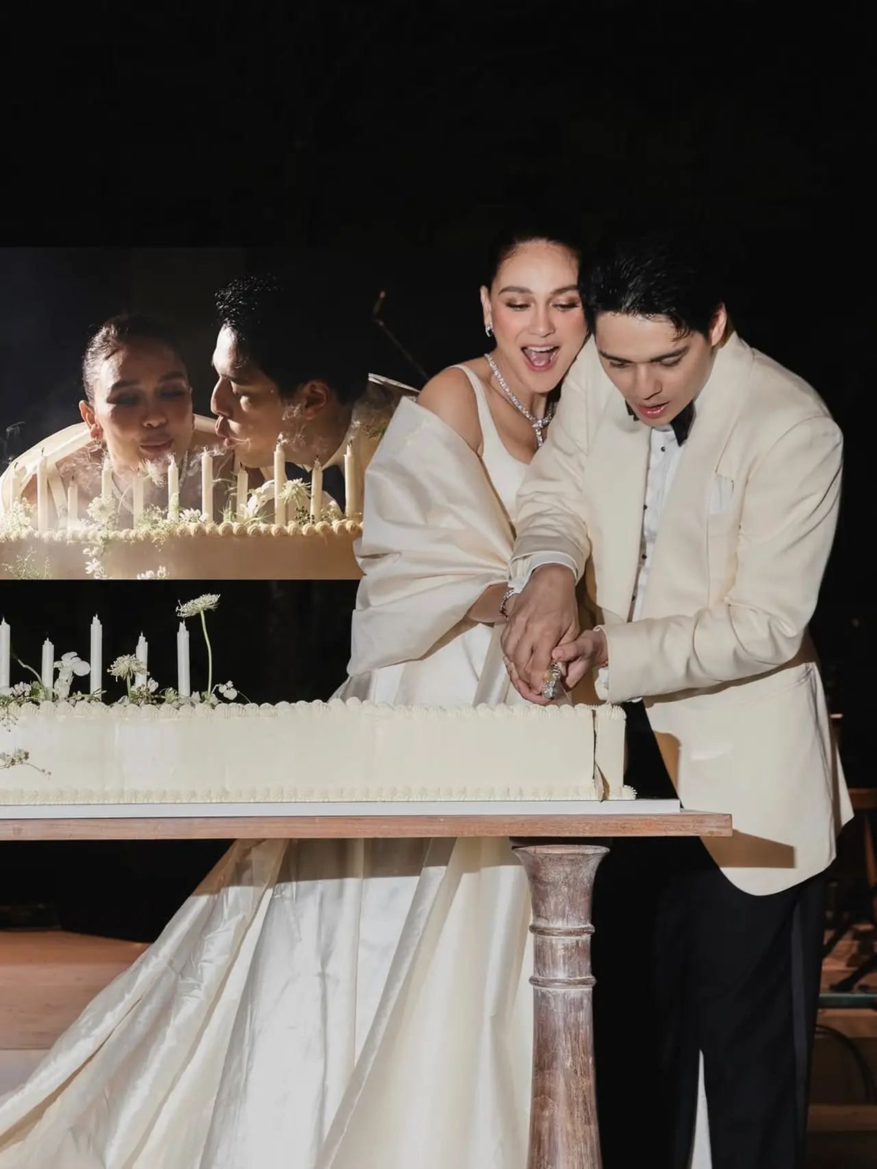 7 Inspirasi Model Kue Pernikahan Simpel Tapi Elegan, Punya Luna Maya ...