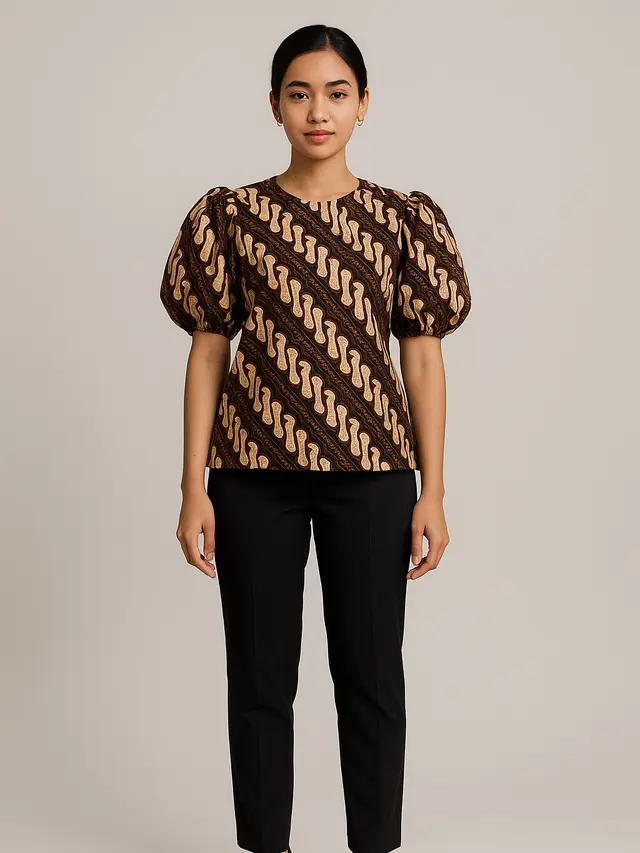 7 Inspirasi Batik Motif Parang Modern untuk Kerja, Tampil Rapi dan ...