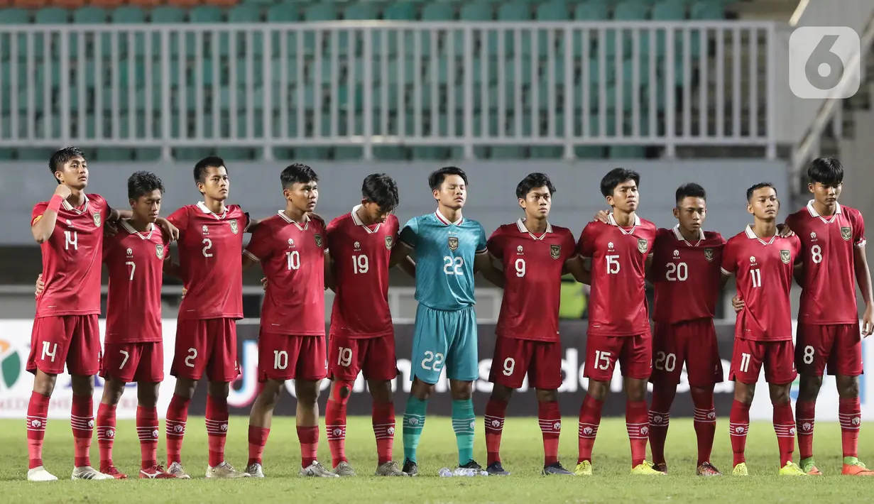 Timnas U-17 Indonesia Takluk 1-5 dari Malaysia - Foto Liputan6.com