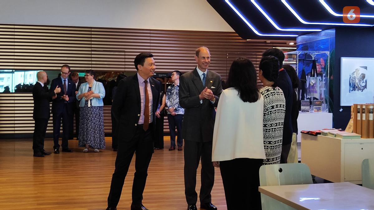 Pangeran Edward Kunjungi Museum MACAN, Terkesan dengan Bakat Desainer ...