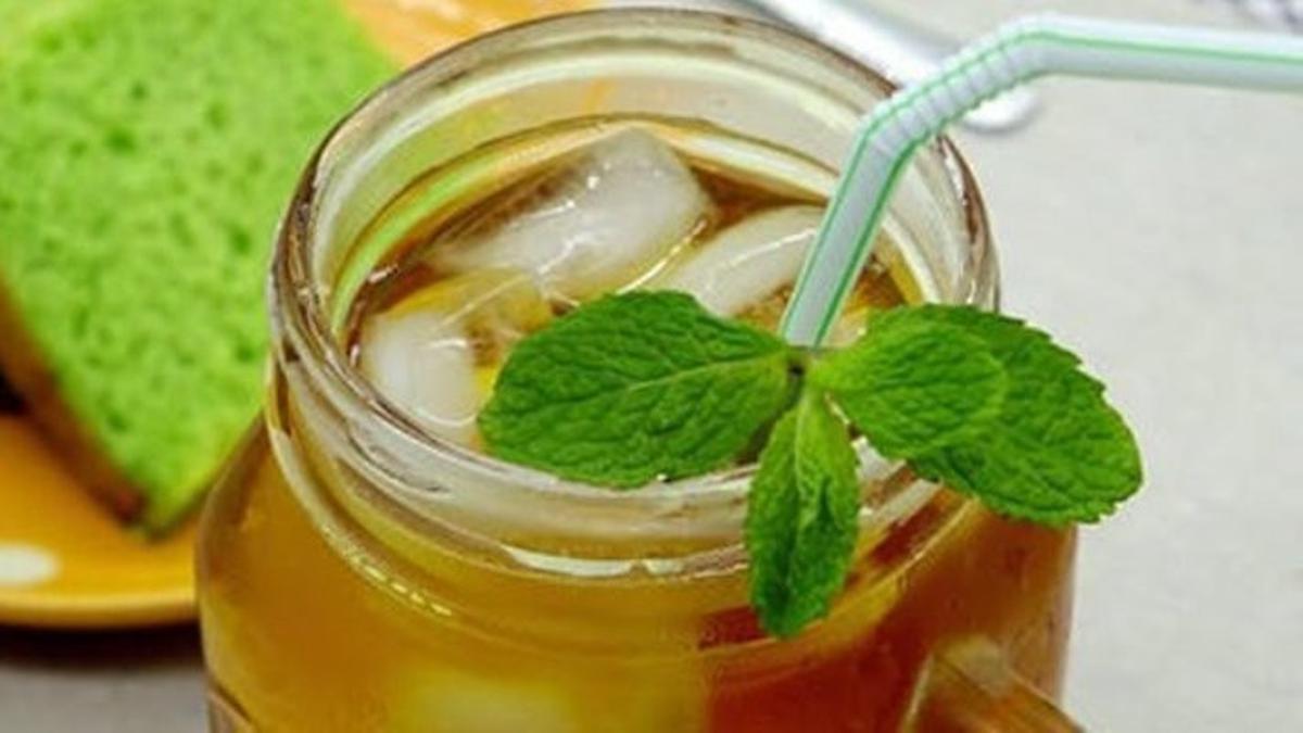 Resep Menu Berbuka Puasa, Es Lemon Tea Mint - Lifestyle Fimela.com