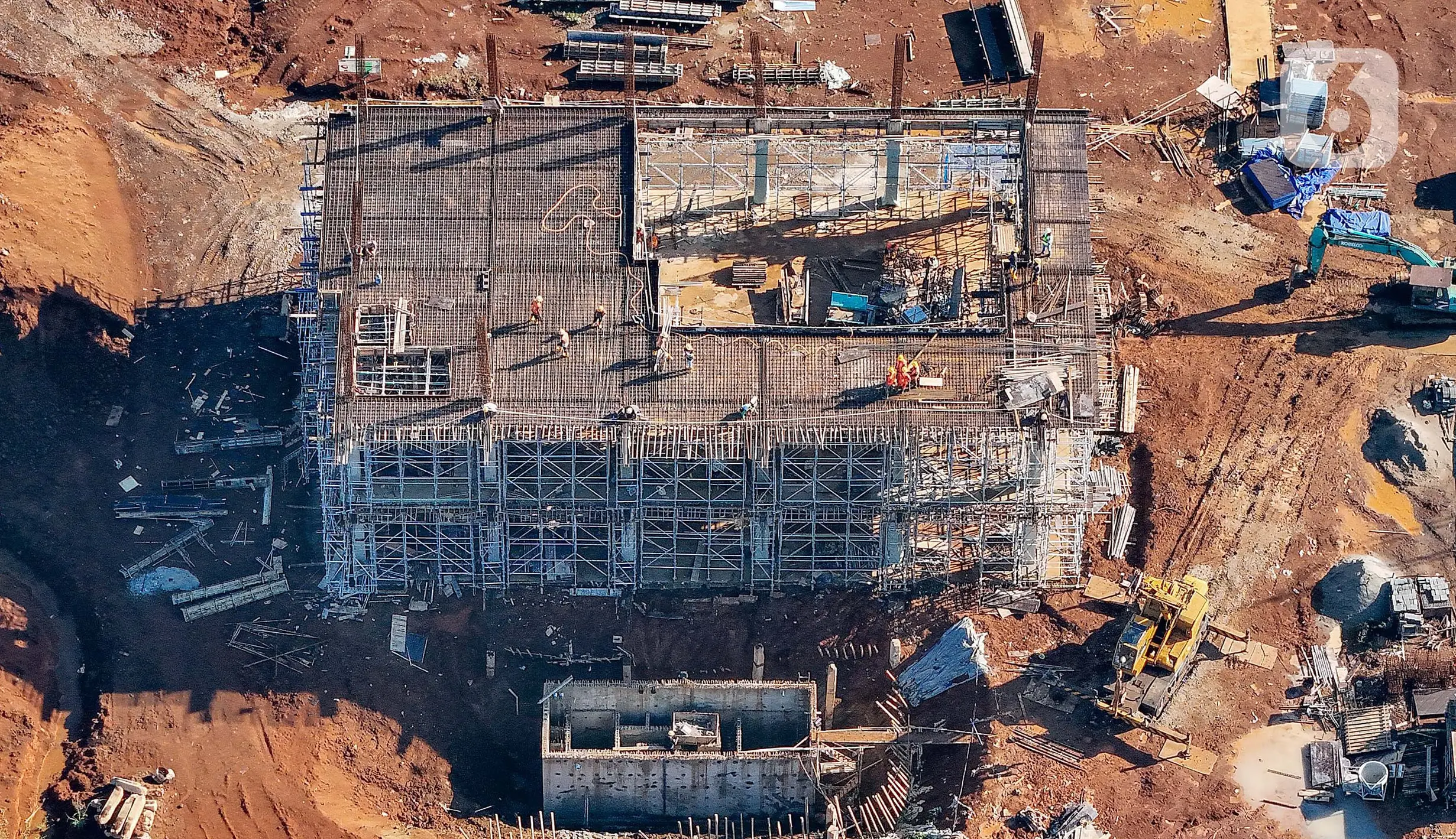 Progres Pembangunan Jatake, Bakal Stasiun KRL Termegah di Kabupaten ...