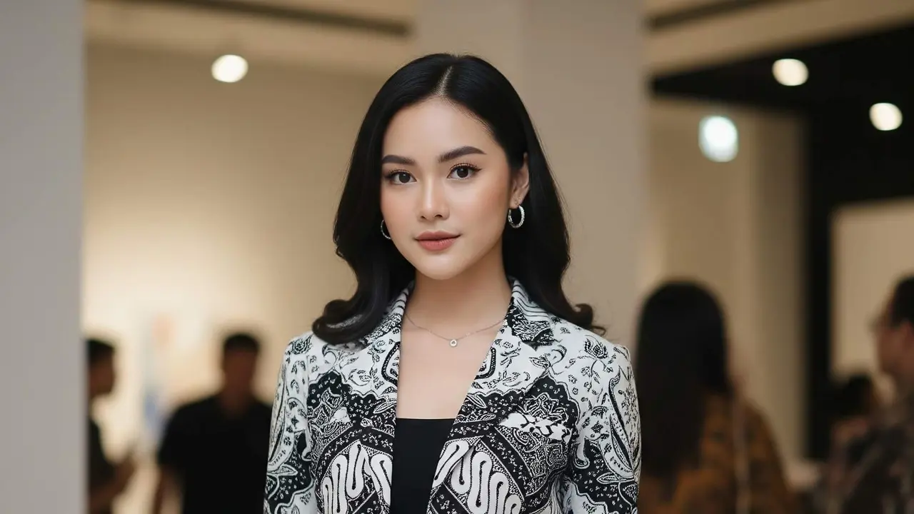 10 Rekomendasi Outer Batik Wanita Pendek Motif Etnik untuk Santai ...