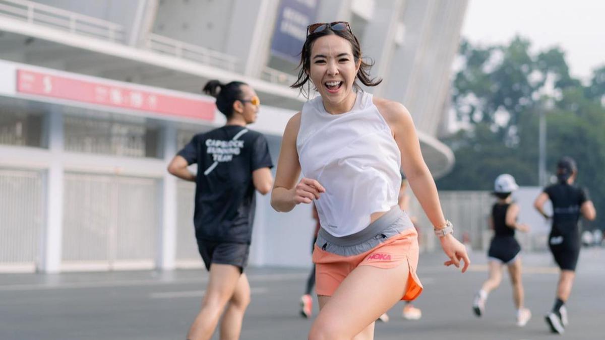 Potret Keseruan Gisella Anastasia Lari di GBK, Dikira Kakaknya Gempi - Foto Liputan6.com