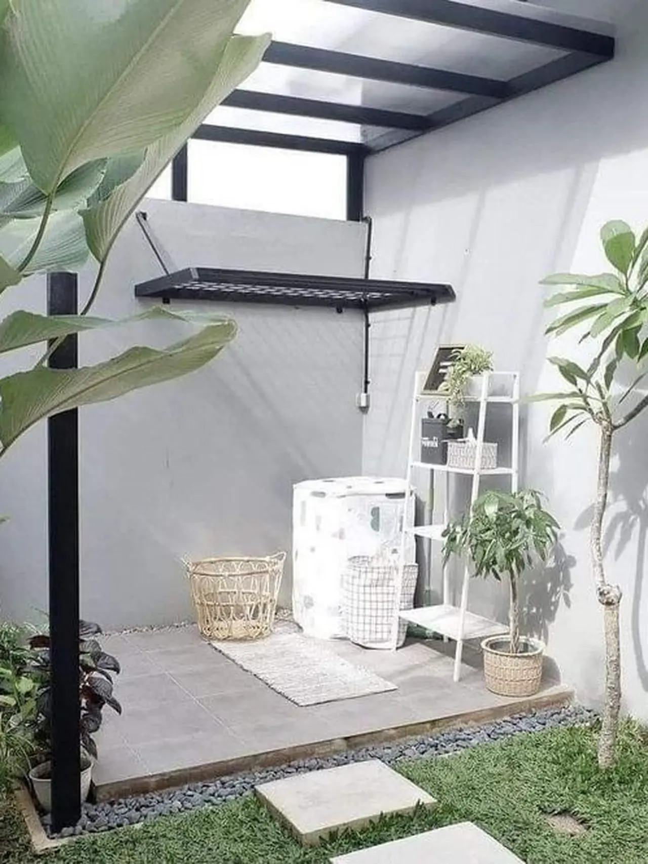 9 Desain Ruang Cuci Jemur Minimalis, Solusi Cerdas untuk Rumah Kekinian ...