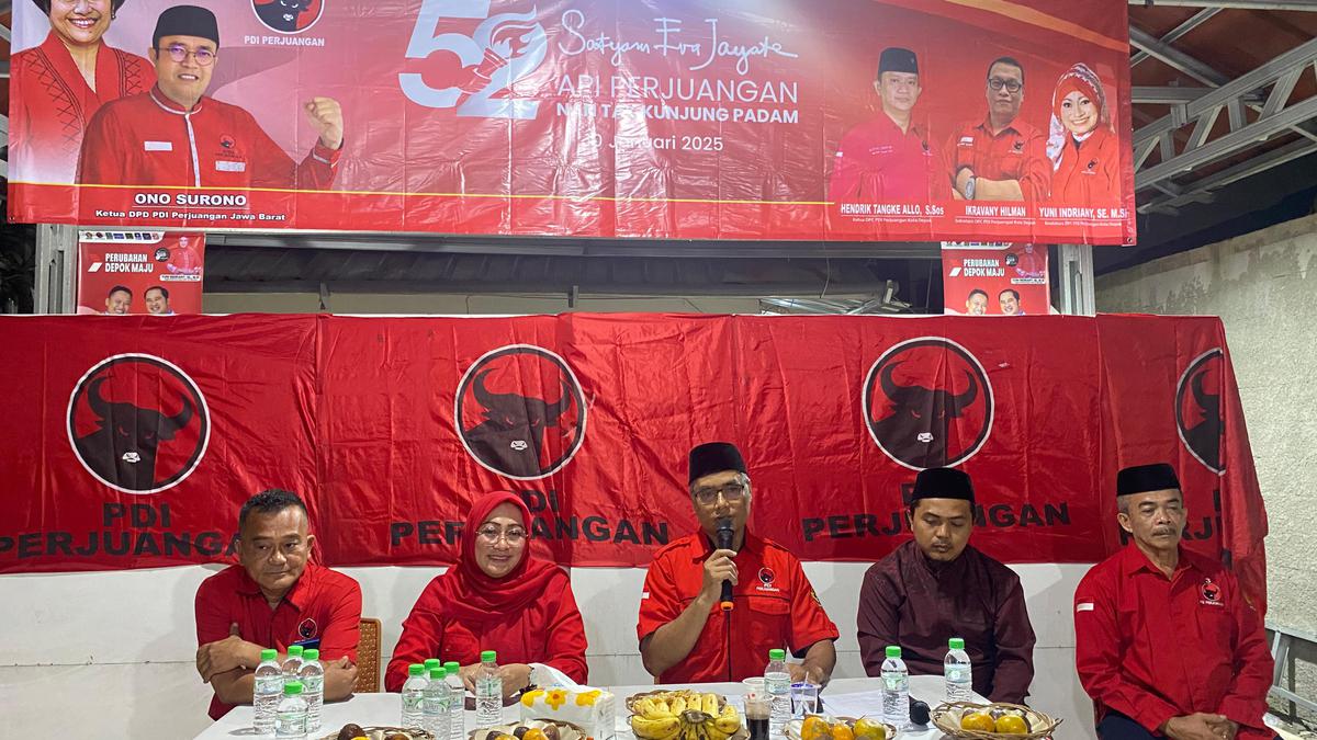 Rayakan HUT ke-52, DPC PDIP Kota Depok Solid dan Setia Bersama Megawati ...