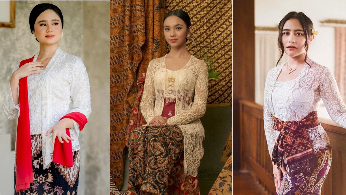 6 Inspirasi Kebaya Warna Putih untuk Hari Kartini, dari Tissa Biani hingga Prilly Latuconsina ...
