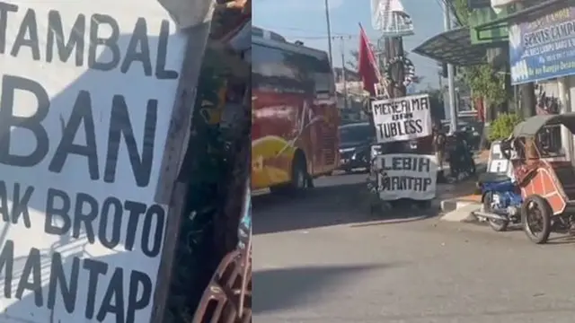Berupaya Gaet Hati Konsumen, Dua Pengusaha Tambal Ban Adu Iklan ...