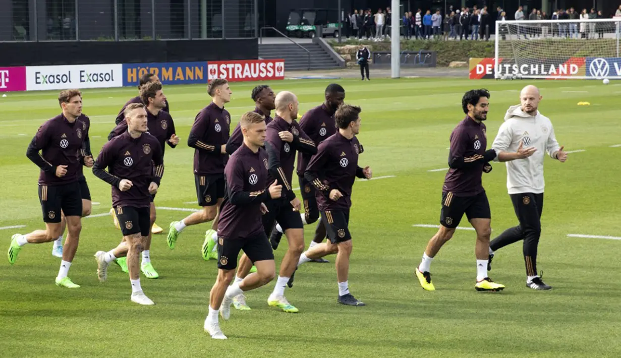 Jerman Bersiap Hadapi Hungaria di UEFA Nations League - Foto Liputan6.com