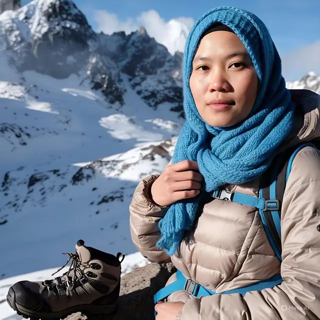 10 Inspirasi Outfit Naik Gunung Wanita Berhijab, Anti Ribet dan Tetap ...