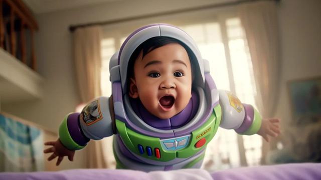8 Potret Cipung Jadi Buzz Lightyear Ini Gemes Banget