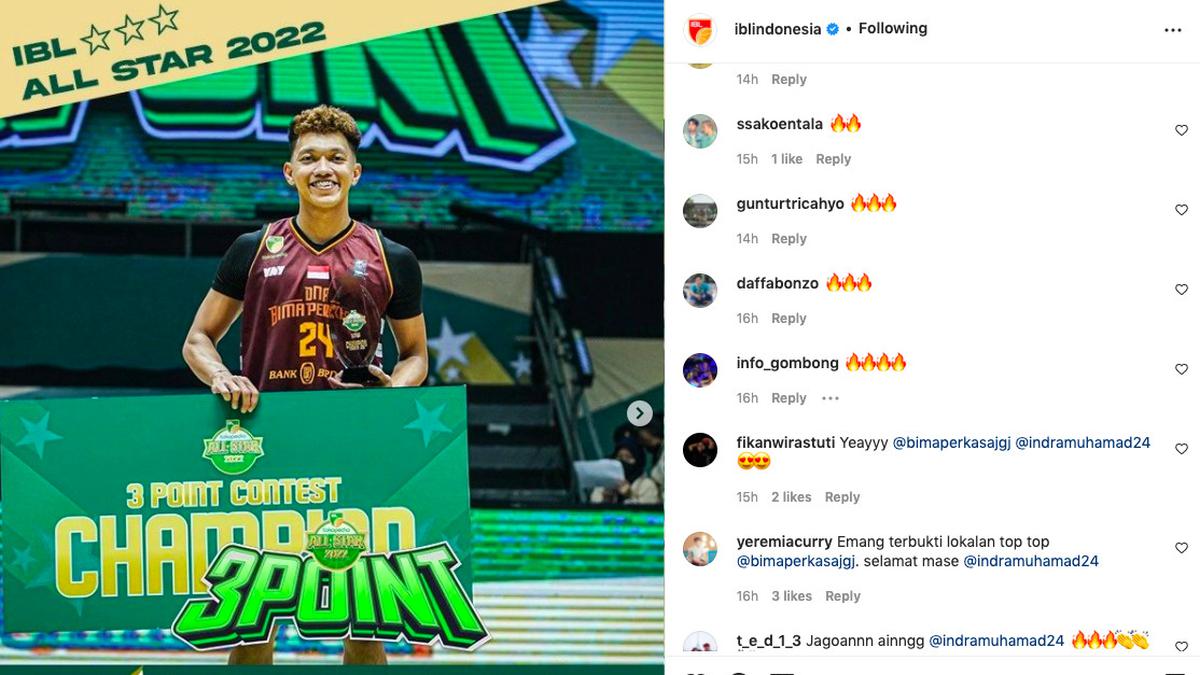 Mengenal Indra Muhammad, Pemenang Kontes Tembakan 3 Poin di IBL All ...