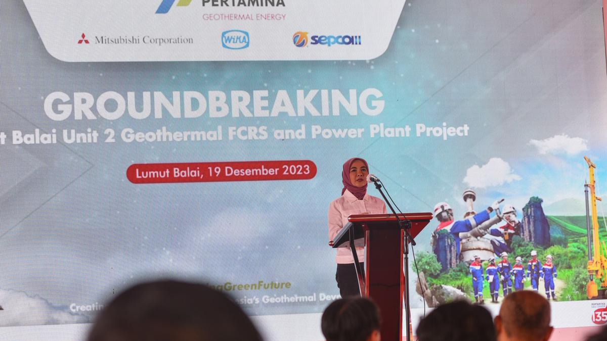 Pertamina Geothermal Energy Bangun PLTP Lumut Balai Unit 2 di Muara Enim