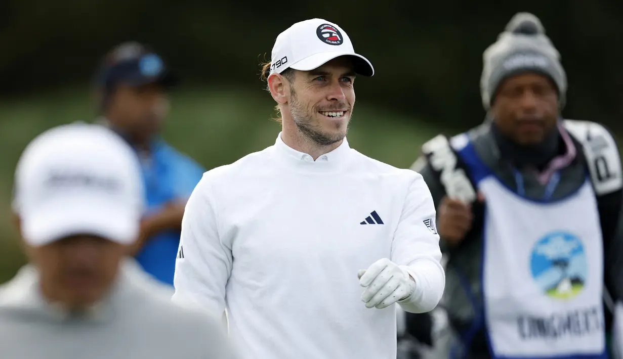 Foto: Melihat Aksi Debut Gareth Bale Ikuti Turnamen Golf selepas Pensiun dari Sepak Bola, Bikin ...