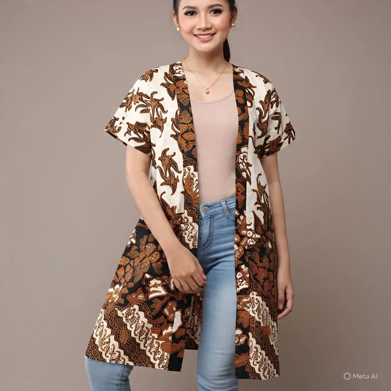 14 Model Outer Batik Kekinian 2025 Paling Hits, Cocok untuk ke Kantor ...