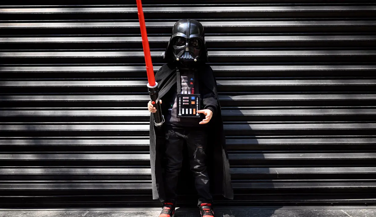 Parade Penggemar Film Star Wars di Meksiko - Foto Liputan6.com