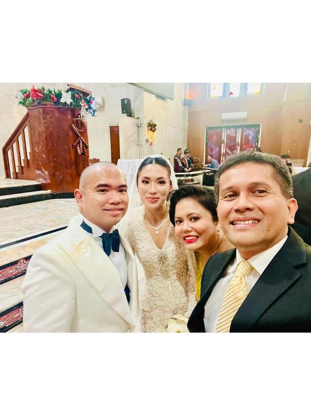 7 Potret Pernikahan Winona Delany dan Frank Hutapea Putra Hotman Paris ...