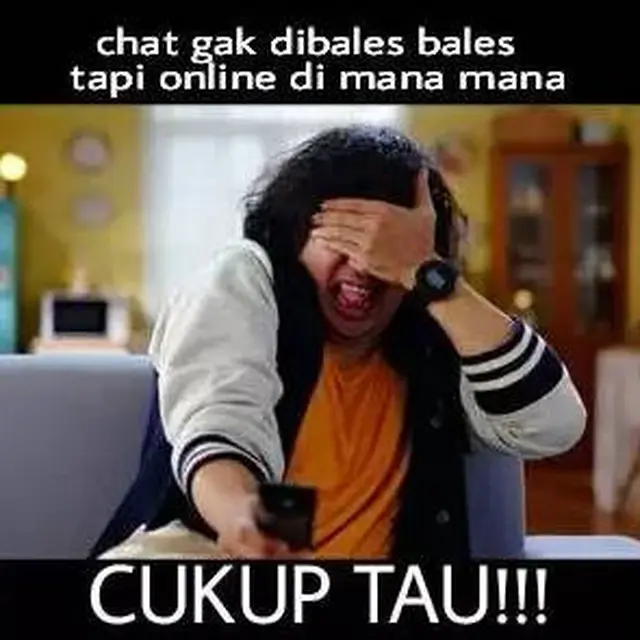 6 Meme Kocak Orang Menanti Chat Balasan dari Gebetan Ini Sedih - Hot ...