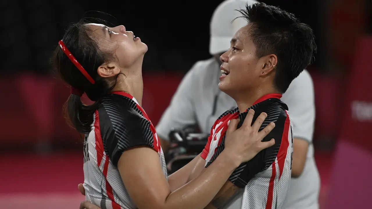 Greysia Apriyani Persembahkan Medali Emas Olimpiade 2020 Untuk