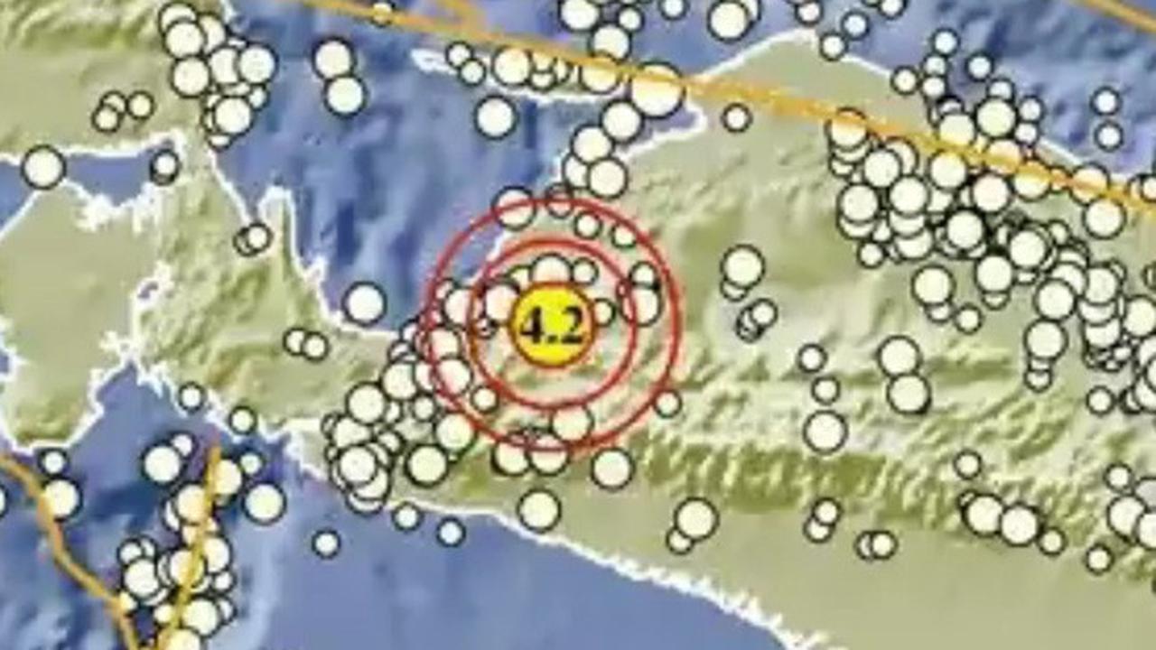 Gempa Darat Magnitudo 4,2 Getarkan Paniai Papua