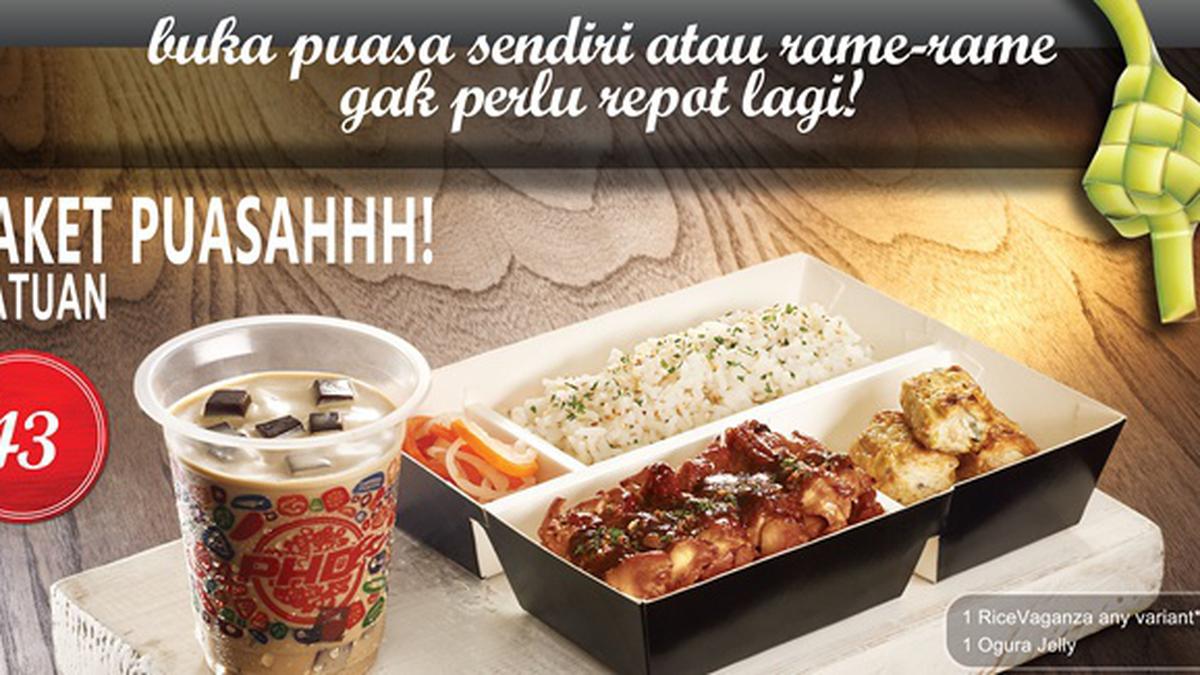 Paket Ramadan PHD Penyelamat Lapar Saat Sahur dan Buka Puasa ...