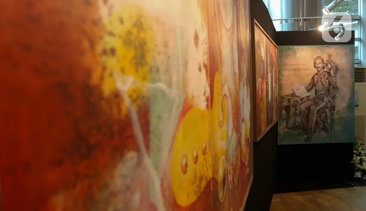 Pameran Seni Rupa Bergerak di TIM Jakarta - Foto Liputan6.com