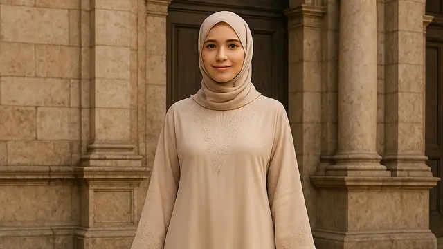 7 Model Gamis Kaftan 2025 yang Cocok untuk Ibu Muda agar Tetap Stylish ...