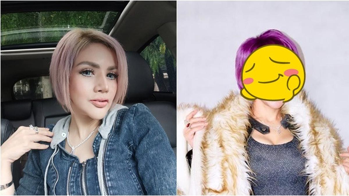 7 Potret Gaya Rambut Baru Barbie Kumalasari yang Nyentrik Berwarna Ungu ...