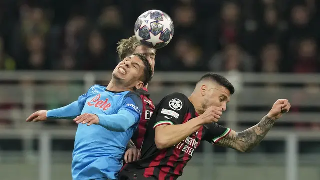 Napoli vs AC Milan: Perkiraan Pemain, Rekor Pertemuan, dan Link Live Streaming Liga Champions ...