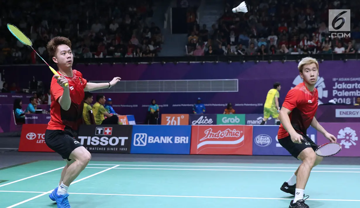 FOTO: Kevin dan Marcus Berjaya Tak Terbendung, Indonesia Unggul 2-0 ...