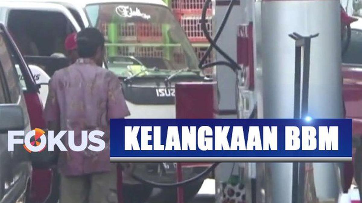 Solar di Jombang Langka, Antrean Kendaraan di SPBU Mengular - News Liputan6.com