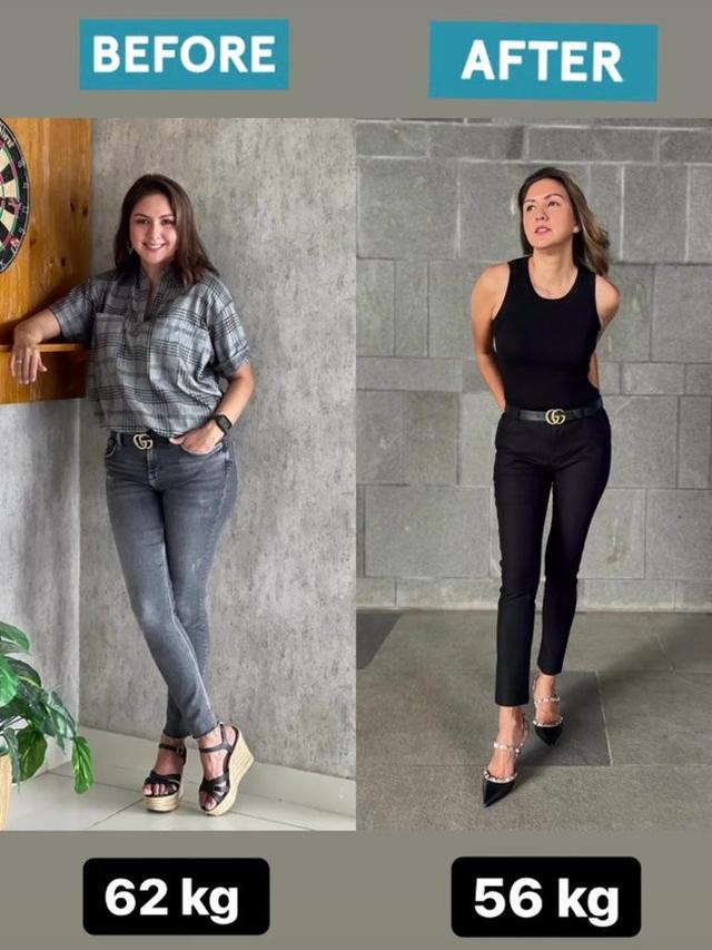7 Potret Donna Agnesia Ini Makin Langsing, Sukses Turunkan Berat Badan ...