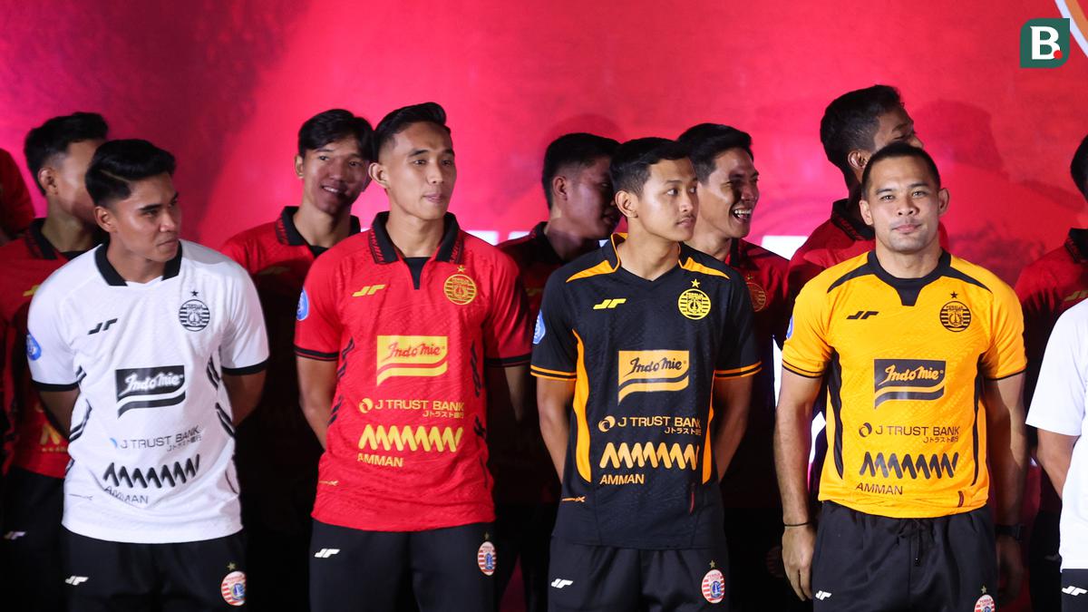 Foto: Perkenalan Skuad dan Jersey Baru Persija Jakarta untuk BRI Liga 1 ...