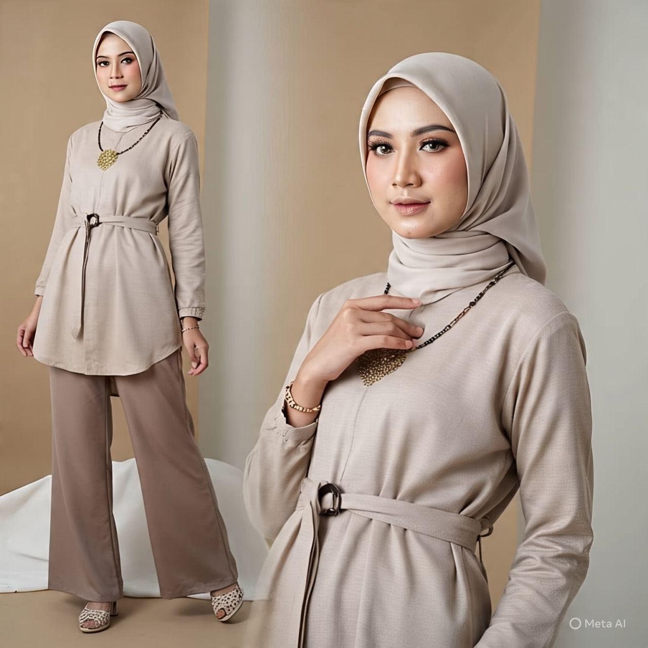 10 Model Baju Gamis yang Lagi Trend Sekarang 2025, Tampil Stylish & Elegan