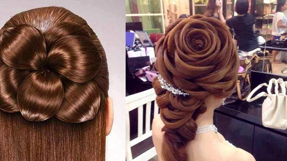 Style Rambut Bunga Super Cantik dan Mengagumkan - Photo Fimela.com