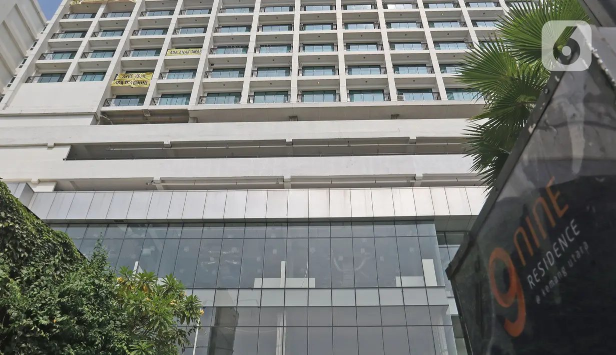 FOTO: Penghuni Apartemen Nine Residence Tolak Pembangunan RS Darurat ...